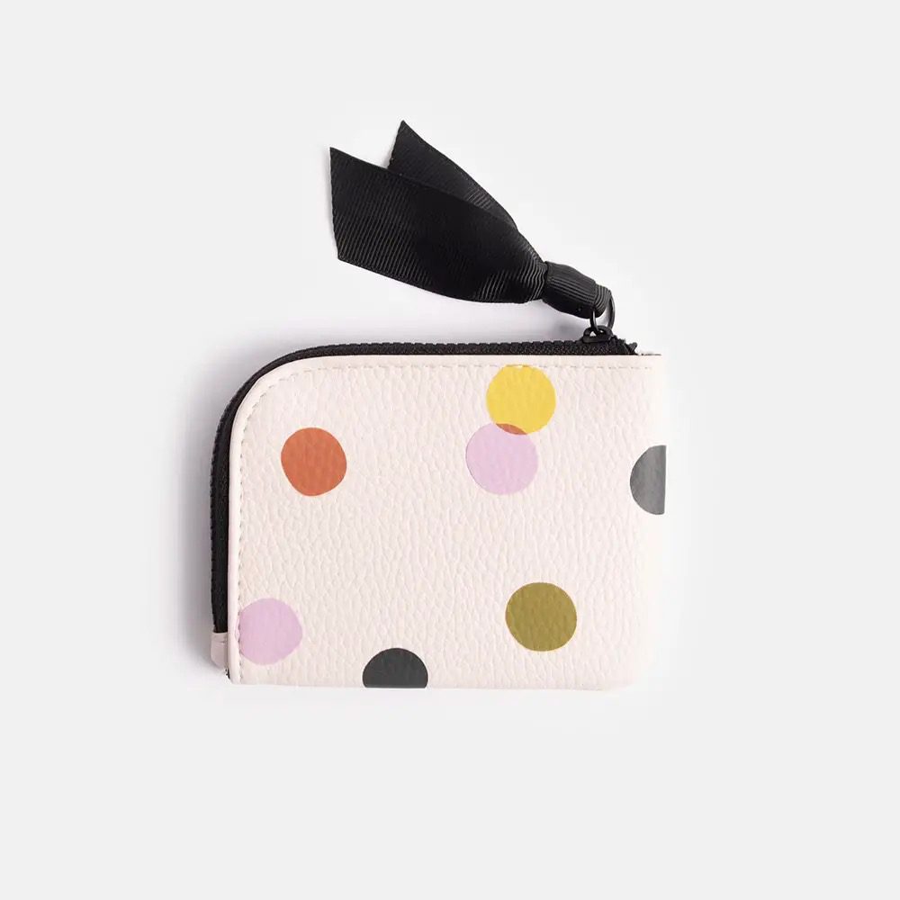 Pale Pink Dotty Corner Purse – Daisy Hardcastle UK